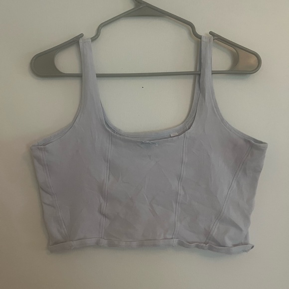 PacSun | Tops | Pastel Blue Crop Top | Poshmark